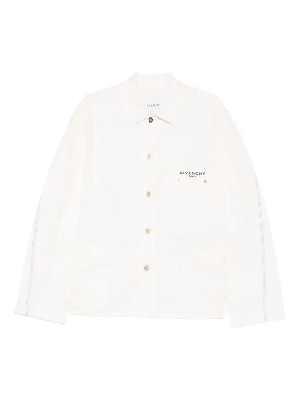 Givenchy Denim Cotton Jacket - White