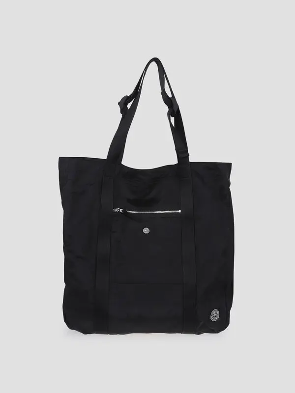 Stone Island Shoulder Bag - Black