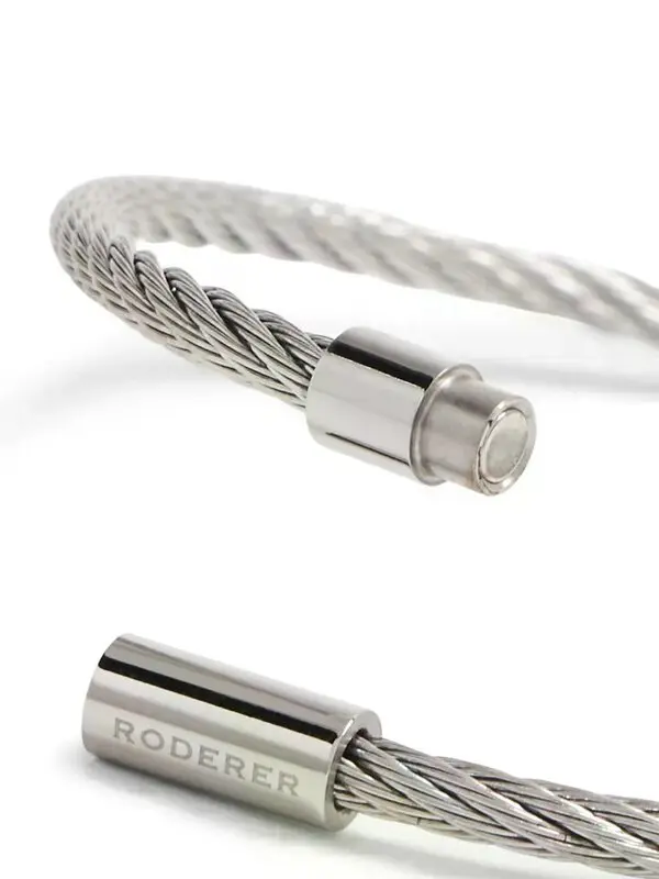 RODERER Giacomo Braided Bracelet - Silver
