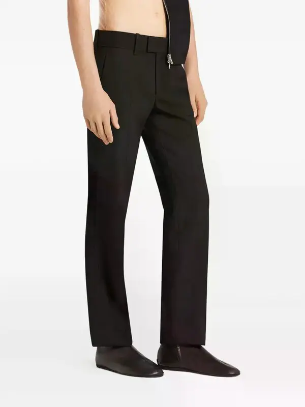 COURREGES Wool Tailored Trousers
