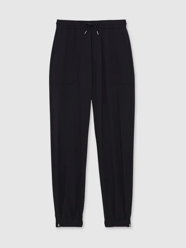 REISS Climb Drawstring Technical Trousers