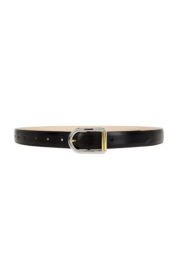 DEHANCHE Mija Belt - Black & Mixed Metal