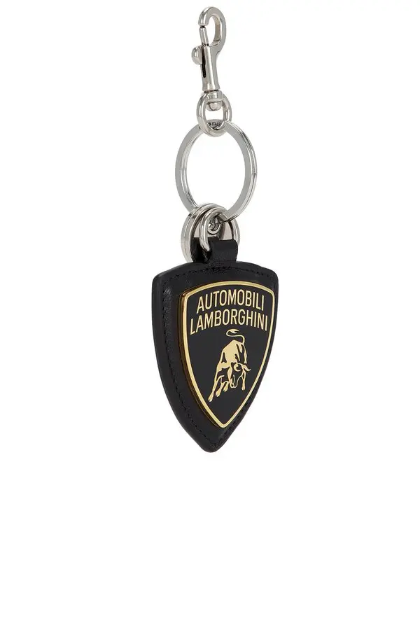 Balenciaga X Lamborghini Shield Charm - Black | Editorialist