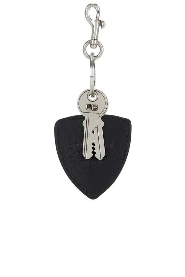Balenciaga X Lamborghini Shield Charm - Black | Editorialist