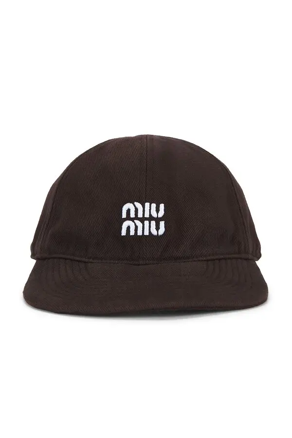 Miu Miu Denim Baseball Hat - Moro & Baltico