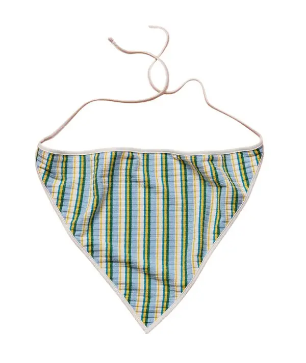 ROWEN ROSE Headscarf - Blue Stripes