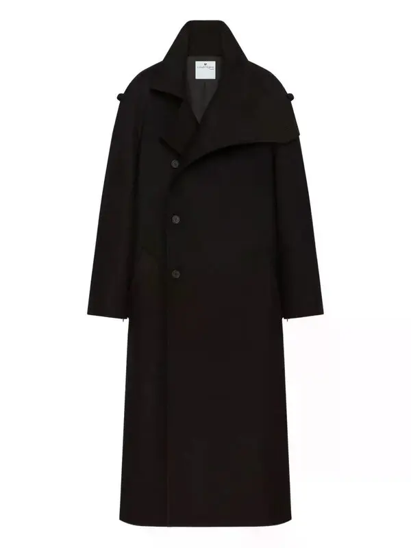 COURREGES Double-breasted Trench Coat