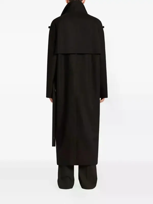 COURREGES Double-breasted Trench Coat