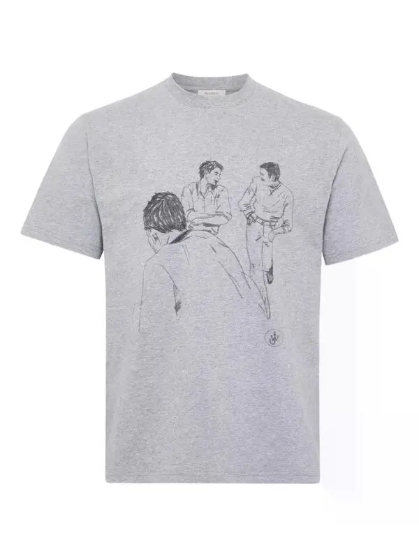 JW Anderson Sketch-print T-shirt