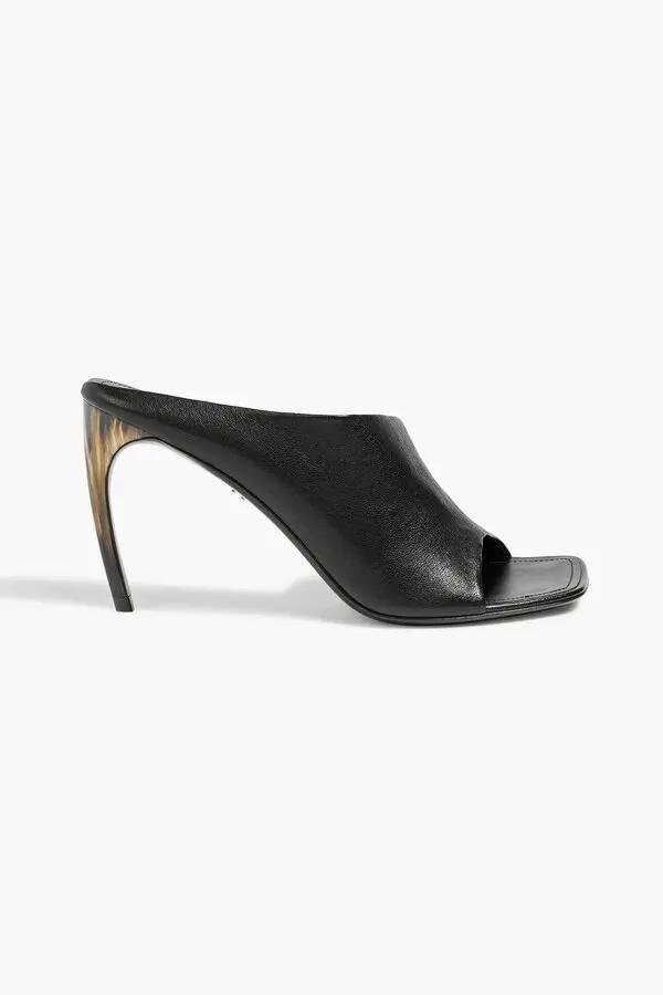 FERRAGAMO Nymphe 85 Leather Mules