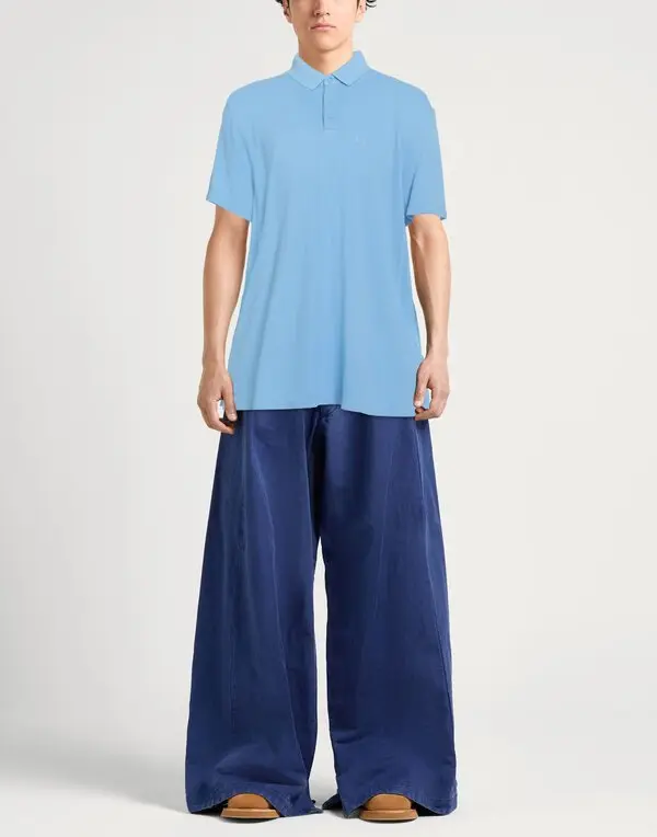 Armani Exchange Polo Shirt Size Cotton - Blue
