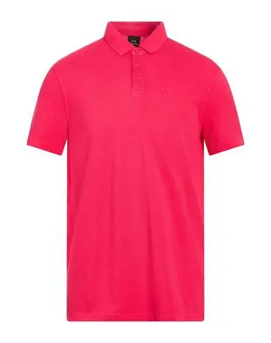Armani Exchange Polo Shirt Size Cotton - Fuchsia
