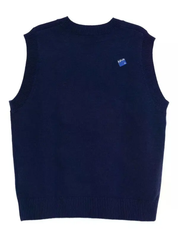 ADER ERROR Knitted Vest - Blue