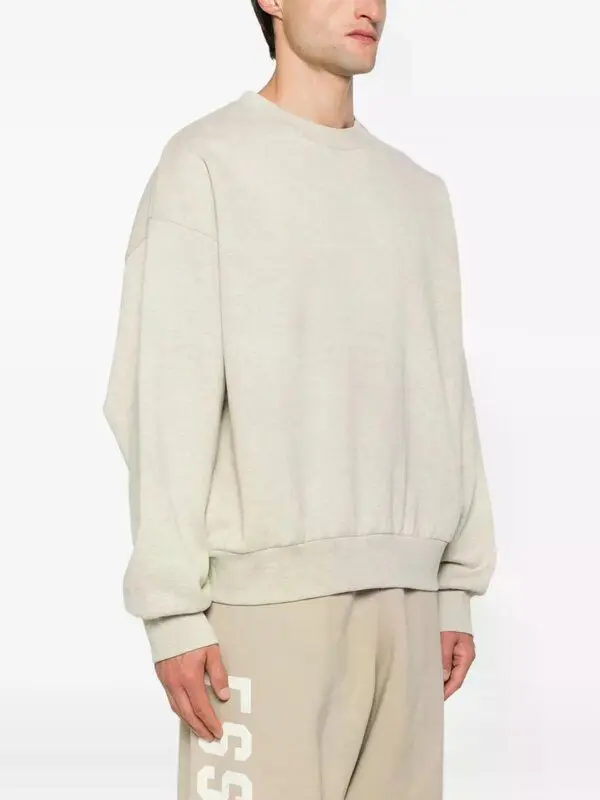 Fear Of God Crew-neck Cotton Sweatshirt - Neutrals