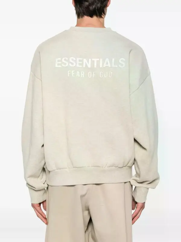Fear Of God Crew-neck Cotton Sweatshirt - Neutrals