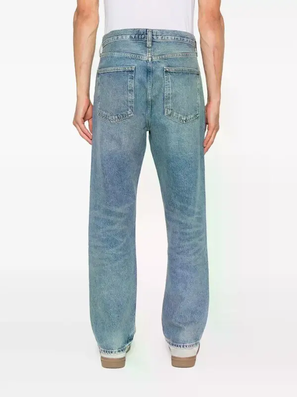 AGOLDE Faded Straight Leg Jeans