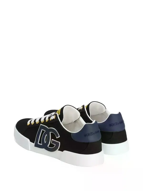 Dolce & Gabbana Portofino Low-top Sneakers - Black