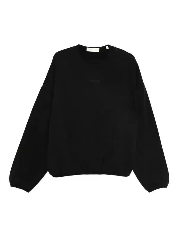 Fear Of God Logo-print Sweatshirt - Black