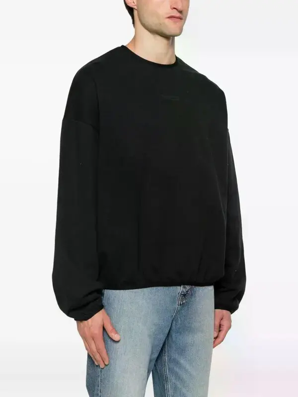 Fear Of God Logo-print Sweatshirt - Black