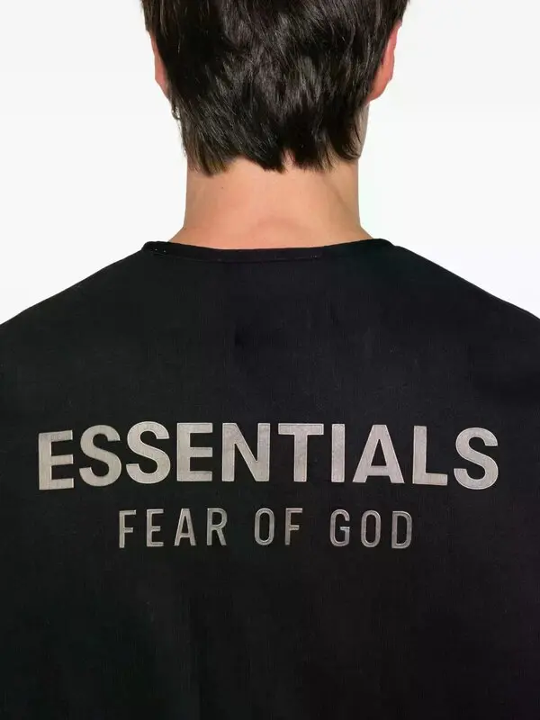 Fear Of God Logo-print Sweatshirt - Black