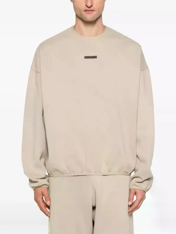 Fear Of God Logo-plaque Cotton Sweatshirt
