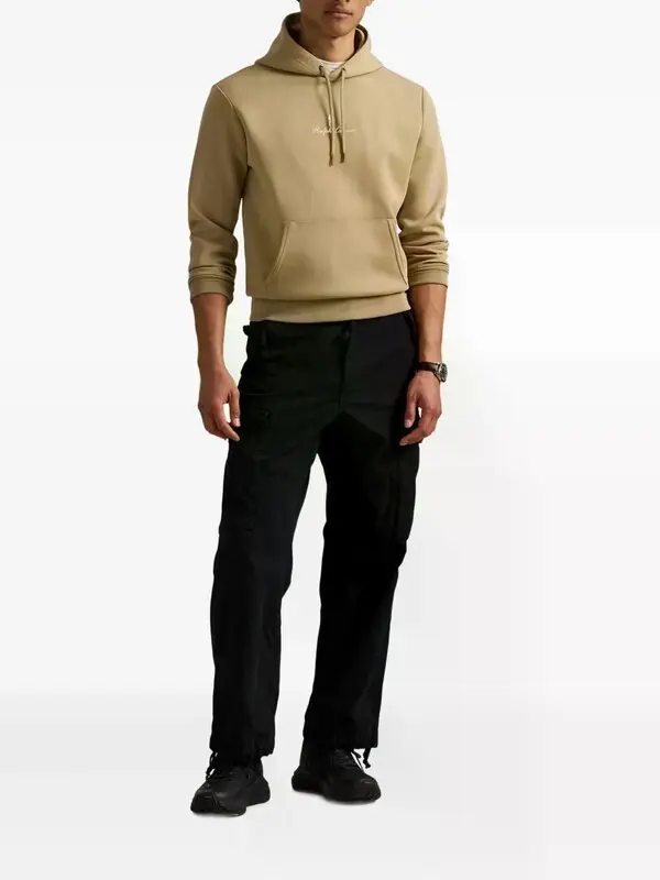 Polo Ralph Lauren Logo-embroidered Hoodie - Neutrals