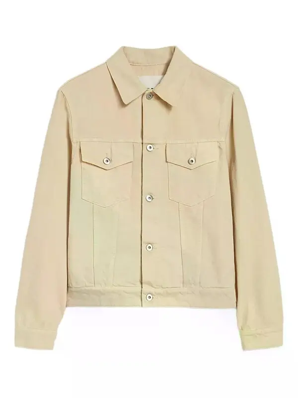 JIL SANDER Denim Trucker Jacket - Neutrals