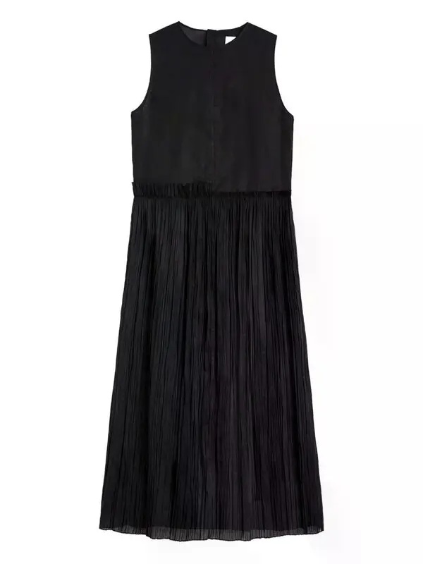 JIL SANDER Pleated Sleeveless Dress