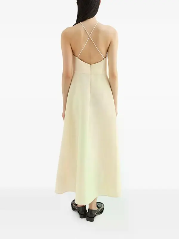JIL SANDER Halterneck Long Dress