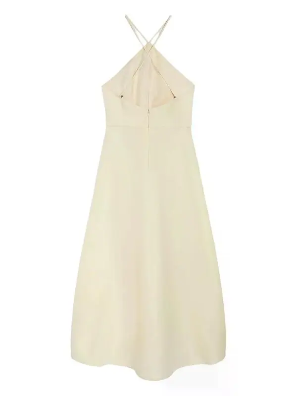 JIL SANDER Halterneck Long Dress