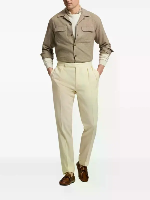 Ralph Lauren Purple Label Check-print Shirt - Neutrals