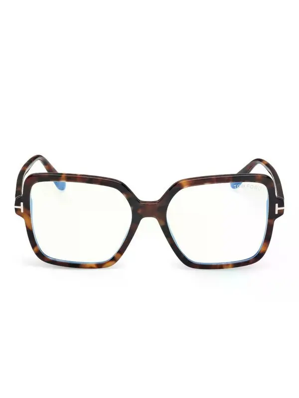 TOM FORD Square-frame Eyeglasses - Brown