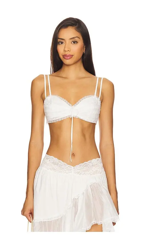 LOVERS AND FRIENDS Castres Bra Top - Ivory