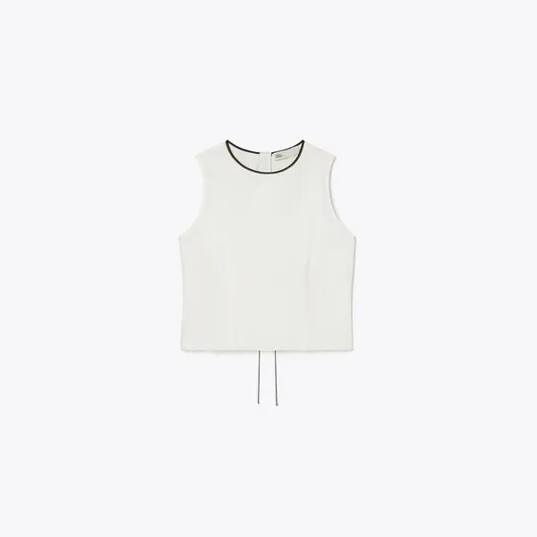 Tory Burch Viscose Linen Shell Top