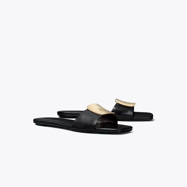 Tory Burch Georgia Slide - Perfect Black