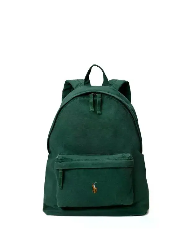 Polo Ralph Lauren Canvas Backpack With Embroidered Logo