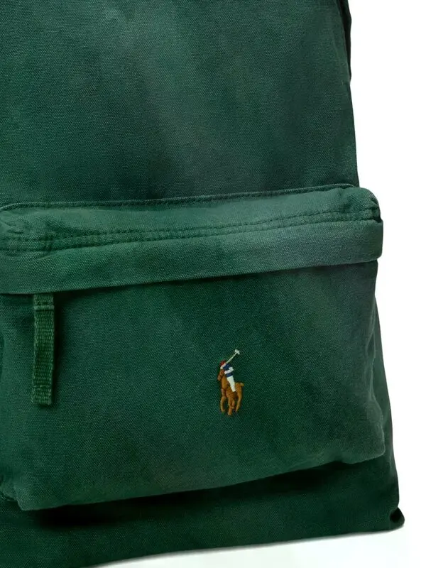 Polo Ralph Lauren Canvas Backpack With Embroidered Logo