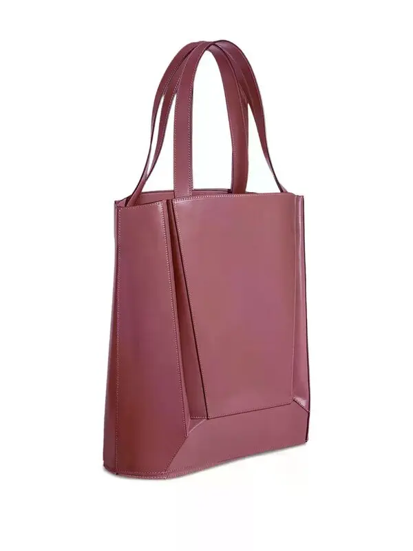 MERRYL TIELMAN Hans Leather Tote Bag - Purple
