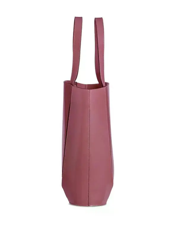 MERRYL TIELMAN Hans Leather Tote Bag - Purple