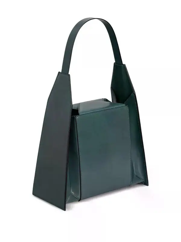 MERRYL TIELMAN Angelo Leather Tote Bag - Blue