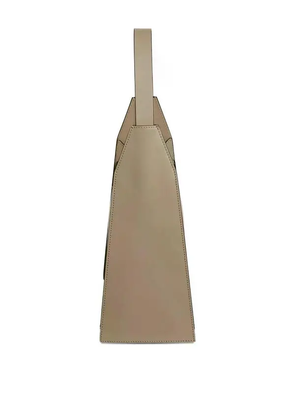 MERRYL TIELMAN Angelo Leather Tote Bag - Neutrals
