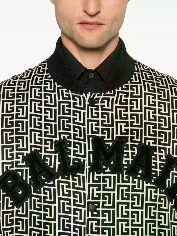 Balmain Bomber Jacket - Black