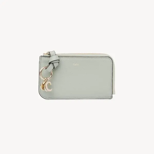 Chloé Alphabet Wallet In Grained Leather