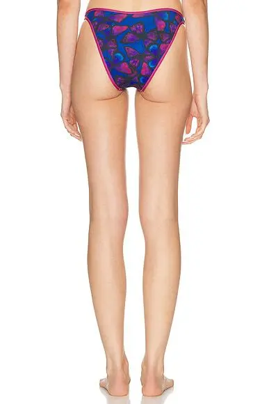 Heavy Manners High Cut Full Bikini Bottom - Farfalla