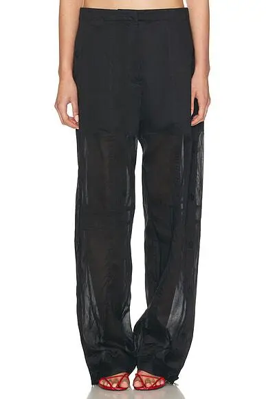 JIL SANDER 110 Trouser - Black