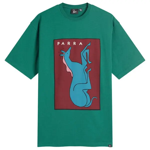 PARRA Vertical Horse T-shirt - Green