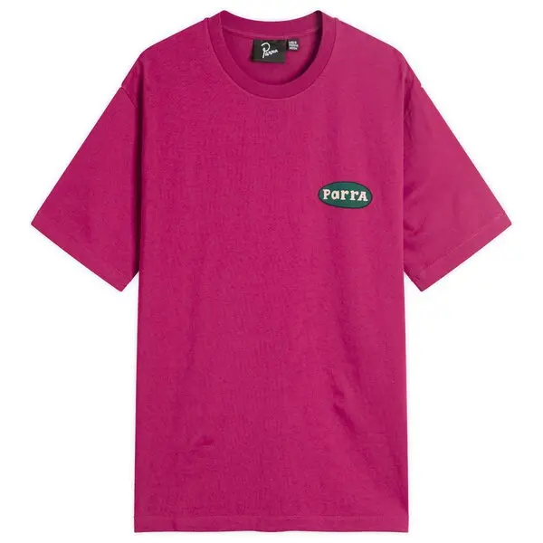 PARRA Chair Baller T-shirt - Dark Magenta