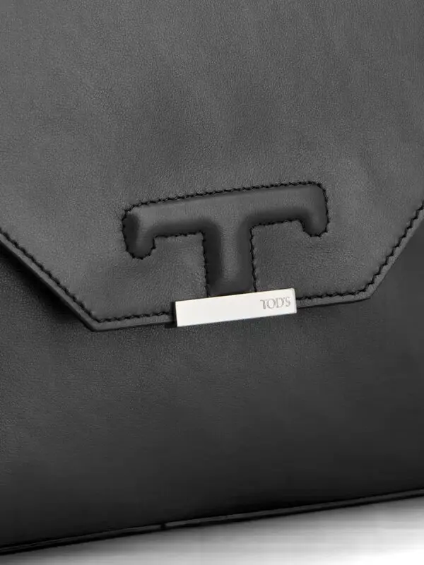 TOD'S T-logo Flap Shoulder Bag