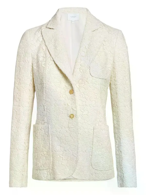Giambattista Valli Daisy Macramé Blazer