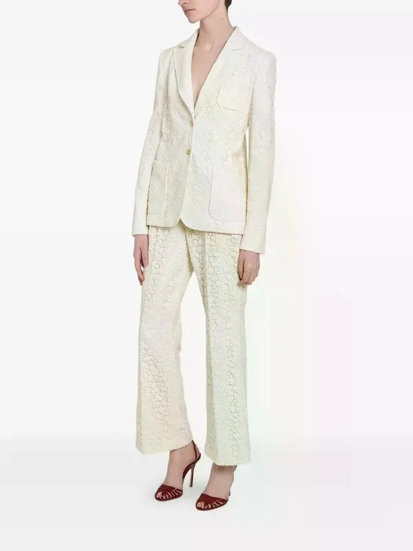 Giambattista Valli Daisy Macramé Blazer